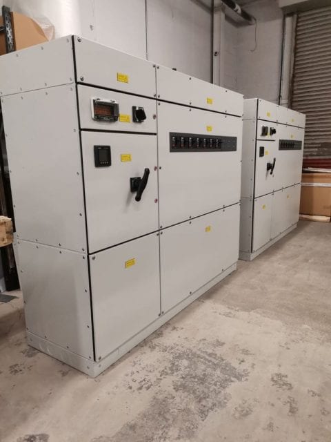 Two Form 3 Switchboards to Provide Distribution for Air Handling Units ...